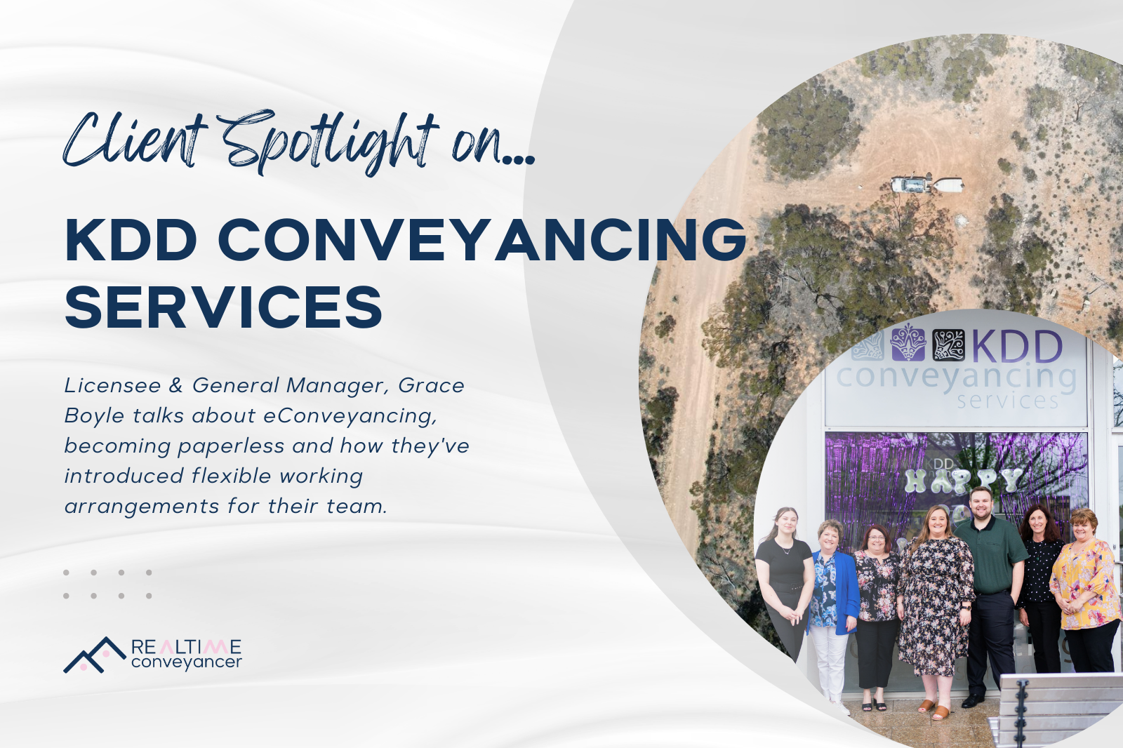 Client Spotlight on… KDD Conveyancing Services